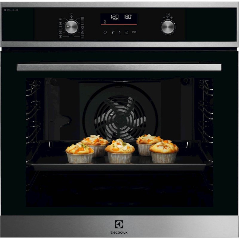 Vgradna pečica Electrolux EOD6P66X, piroliza + SteamBake